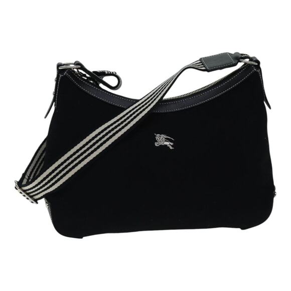 Burberry | Bags | Burberry Blue Label Shoulder Bag Canvas Black White ...